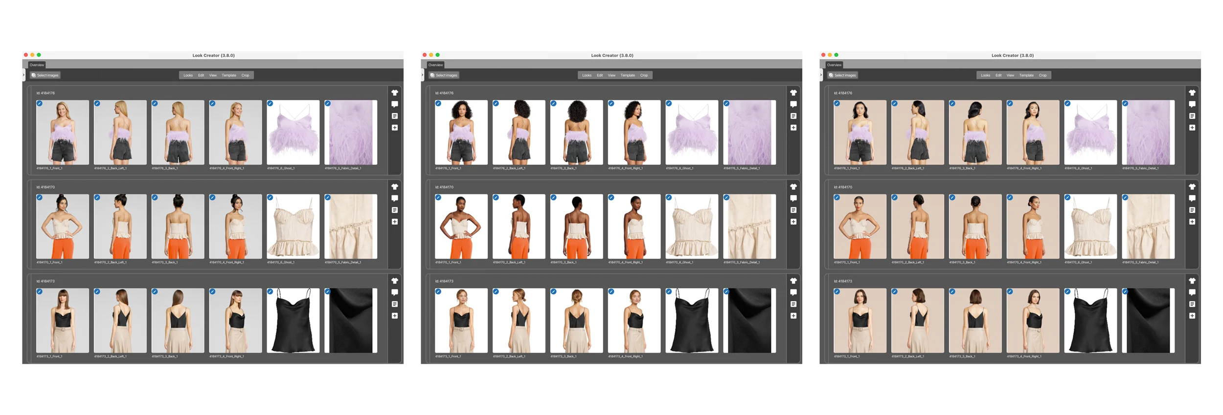 On‑demand digital dressing | Looklet