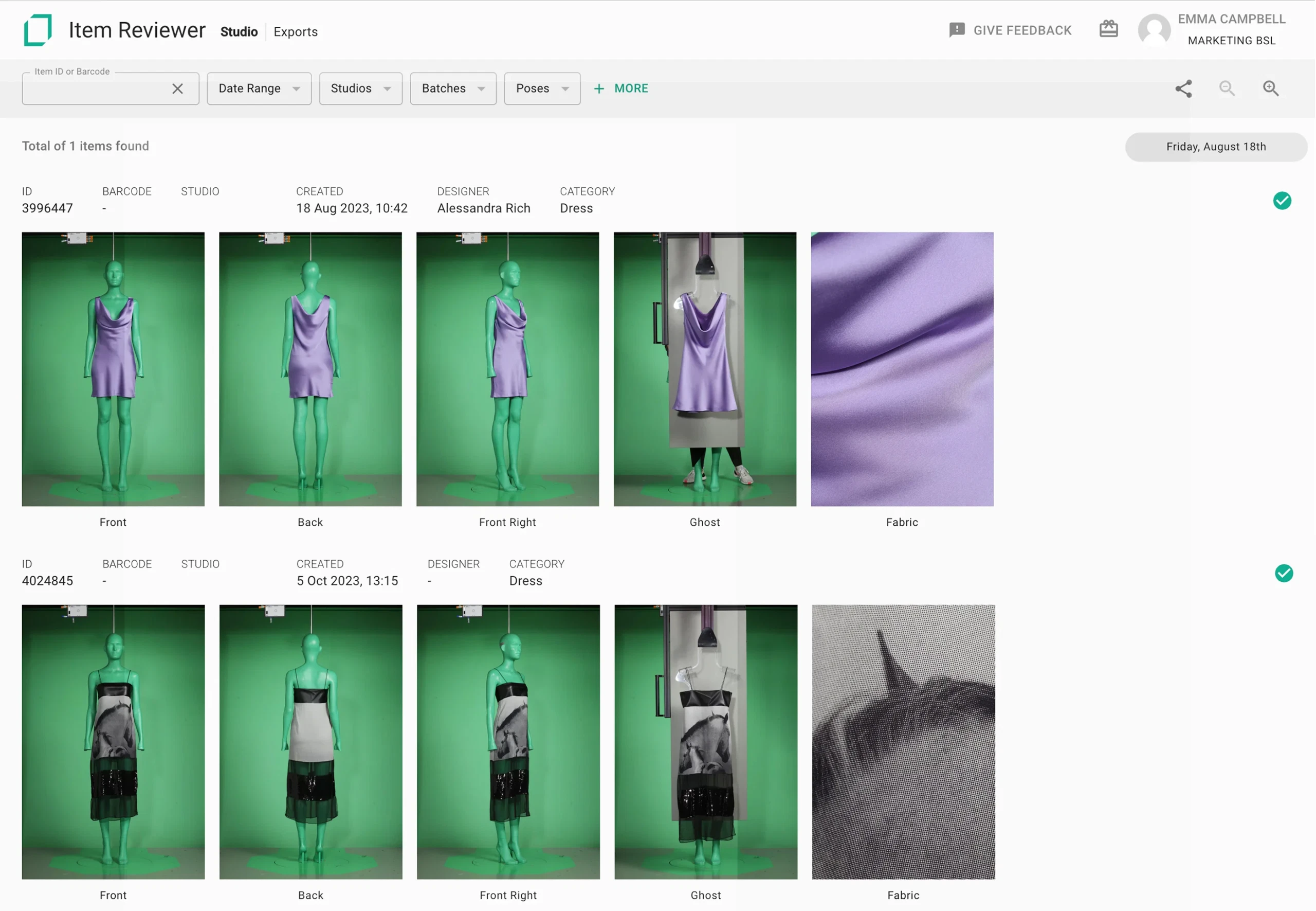 Product: automate on-model images | Looklet